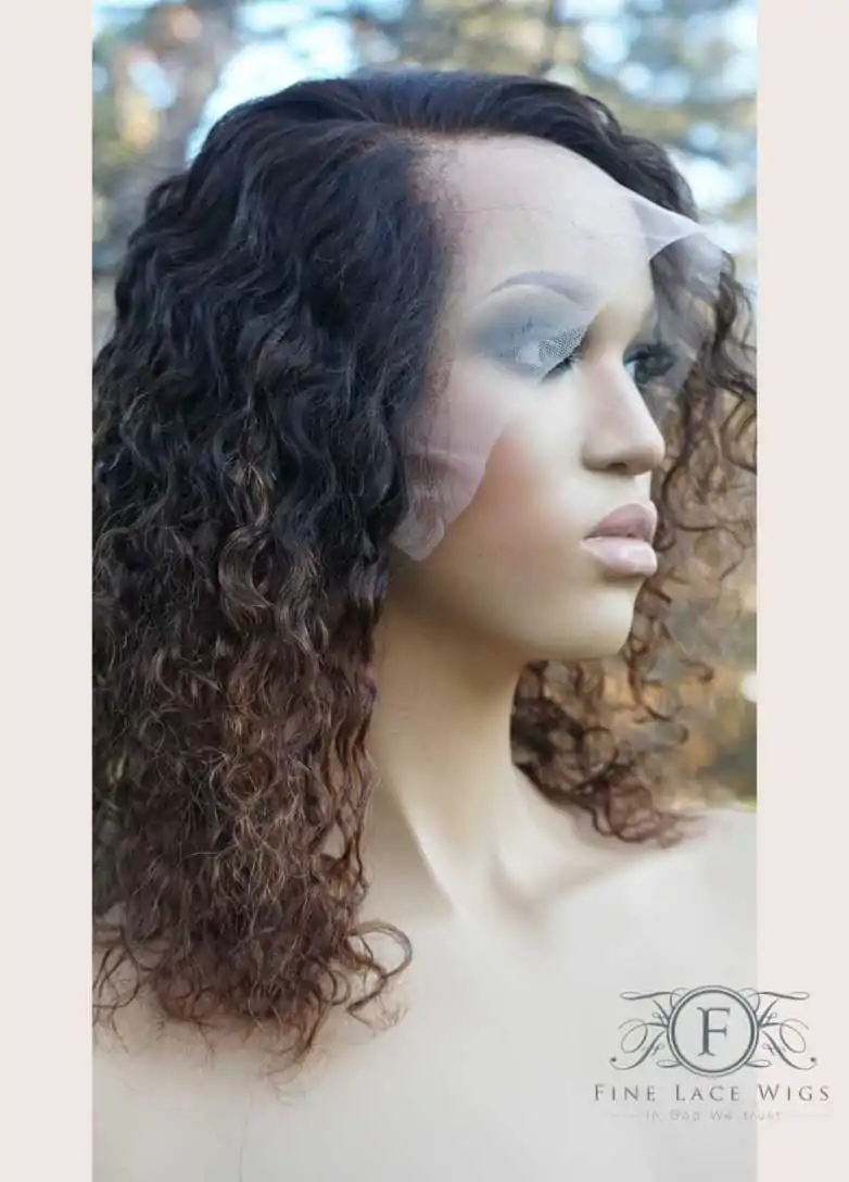 Curly Wigs for African American with Alopecia | Fine Lace Wigs.com